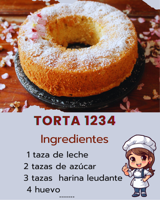 Torta 1-2-3-4: ¡Un Clásico con Ritmo y Sabor! 🎶🍰 - Viviendo En Salud
