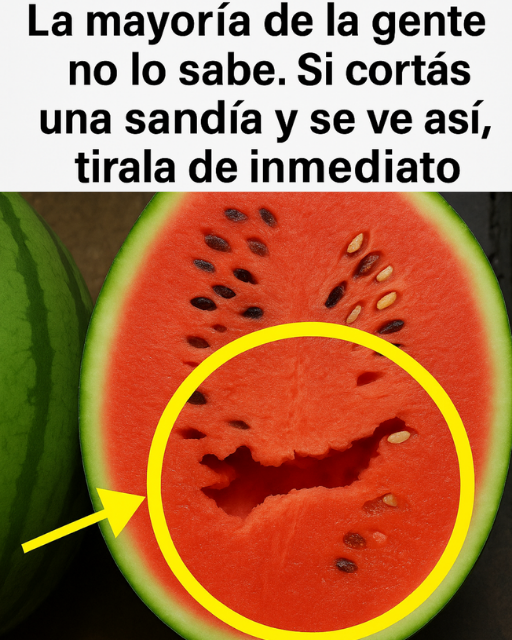 Sandía con vetas blancas o gelatinosas: ¡No te la comas! 🍉 - Viviendo ...